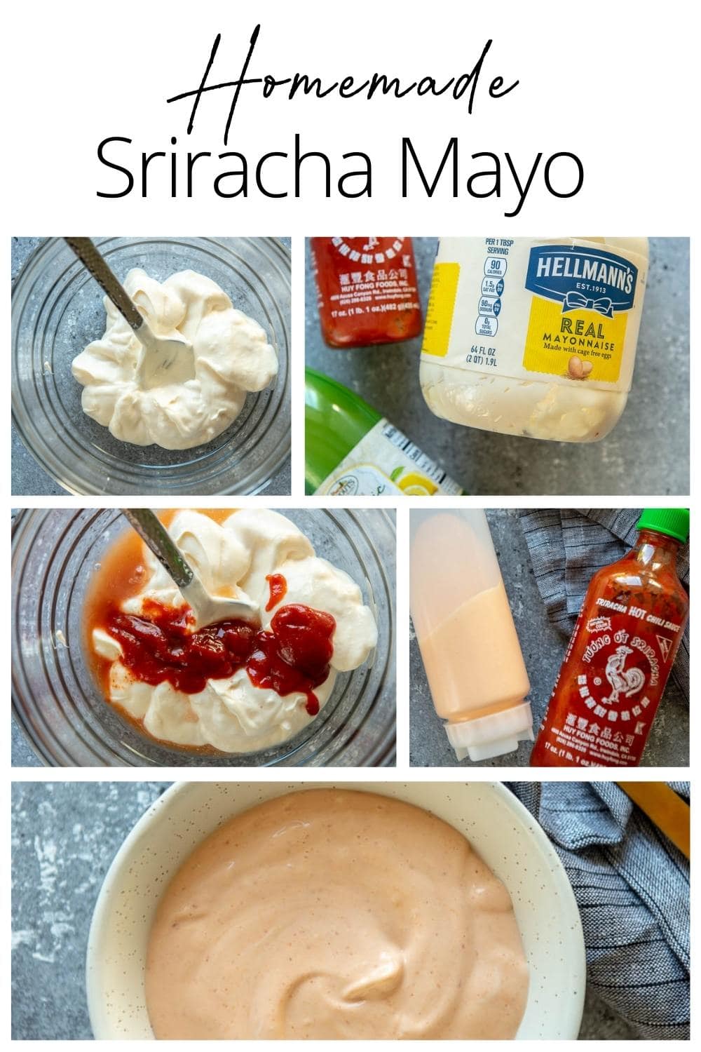 Sriracha Mayo Garnished Plate